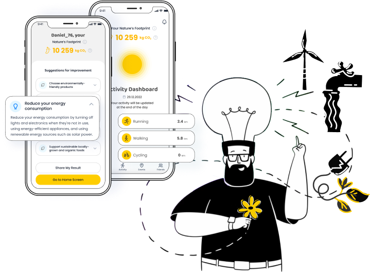 mySUN • APP that helps reduce our Nature’s Footprint